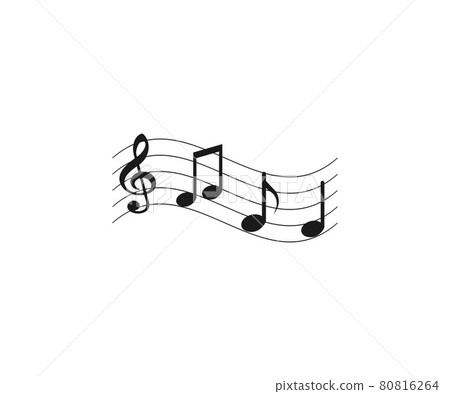 Audio, music note, notes icon. Vector... - Stock Illustration [80816264 ...