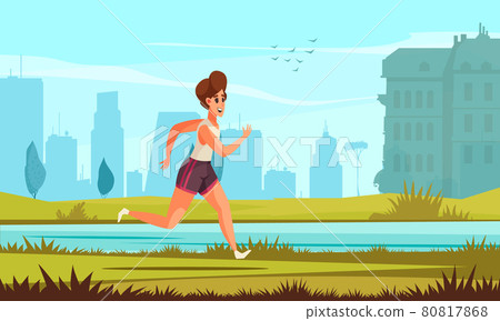 Daily Routine Sport Composition - Stock Illustration [80817868] - PIXTA