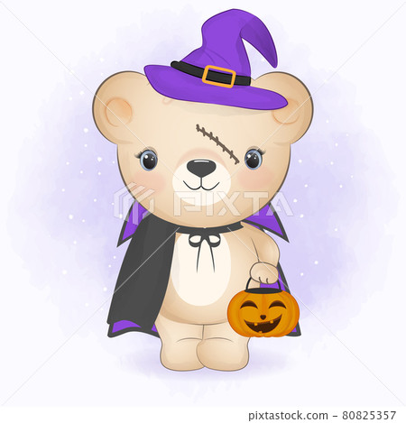 Halloween Bear Clip Art
