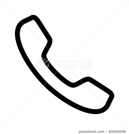 Simple phone vector illustration - Stock Illustration [80840046] - PIXTA