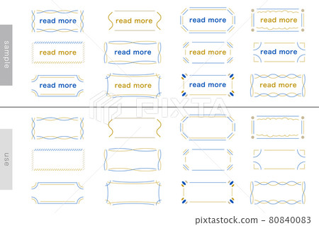 Navy Blue Gold Gold Gray Title Heading Button... - Stock Illustration ...