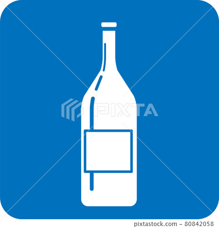 Pictogram of a bottle - Stock Illustration [80842058] - PIXTA