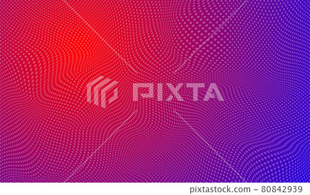 Abstract technology background with grid of dots - Stock Illustration ...