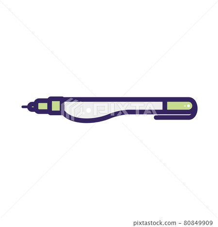 Isolated flat liquid paper icon - Stock Illustration [80849909] - PIXTA