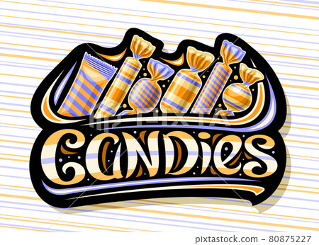 Vector logo for Candies - Stock Illustration [80875227] - PIXTA