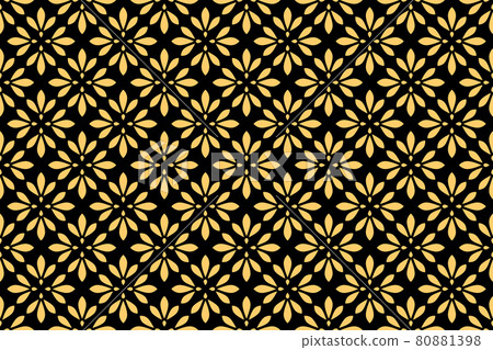 Flower geometric pattern. Seamless vector... - Stock Illustration ...
