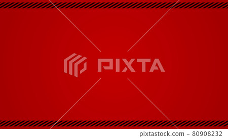Emergency concept red frame background - Stock Illustration [80908232 ...