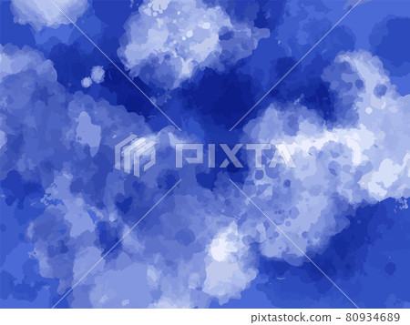 Blue haze-like background texture material - Stock Illustration ...