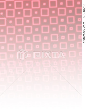 Square hologram 03 / Light red Gradation... - Stock Illustration ...