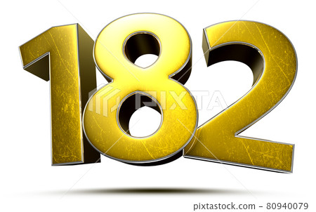 182 gold. - Stock Illustration [80940079] - PIXTA
