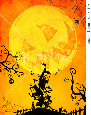Halloween background material - Stock Illustration [80954186] - PIXTA