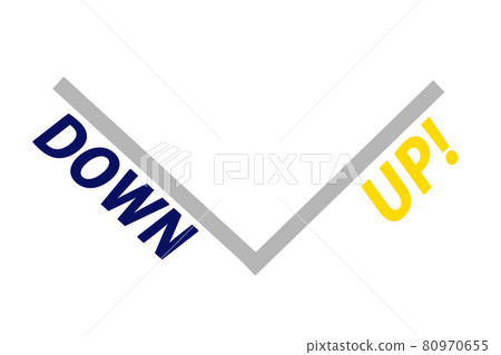 Up Down - Stock Illustration [80970655] - PIXTA