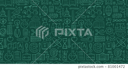 Back to School. Abstract Background. Seamless... - Stock Illustration ...