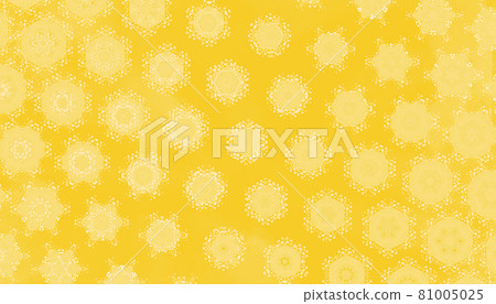 Cute pattern image background image (yellow) - Stock Illustration ...