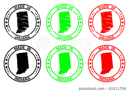 Made in Indiana - Stock Illustration [81011709] - PIXTA