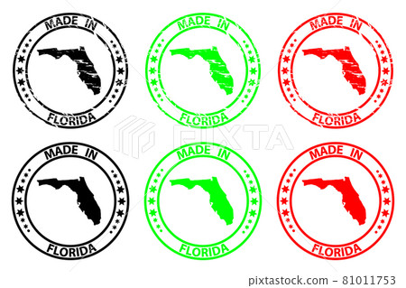Made in Florida - Stock Illustration [81011753] - PIXTA