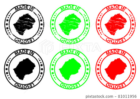 Made in Lesotho - Stock Illustration [81011956] - PIXTA
