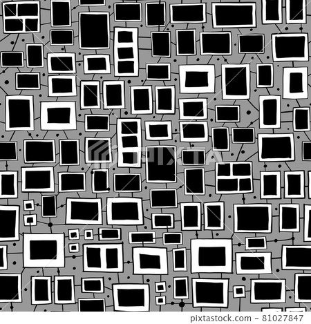 Abstract photo frame templates. Seamless...-插圖素材 [81027847] - PIXTA圖庫