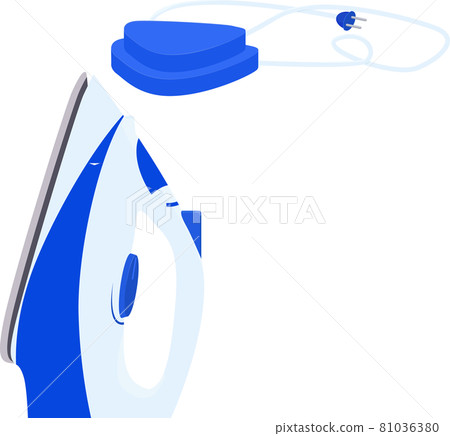 modern blue iron without wires - Stock Illustration [81036380] - PIXTA