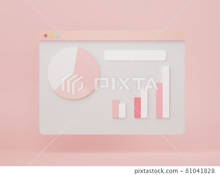 3d render SEO data an analytics. User interface... - Stock Illustration [81041828] - PIXTA