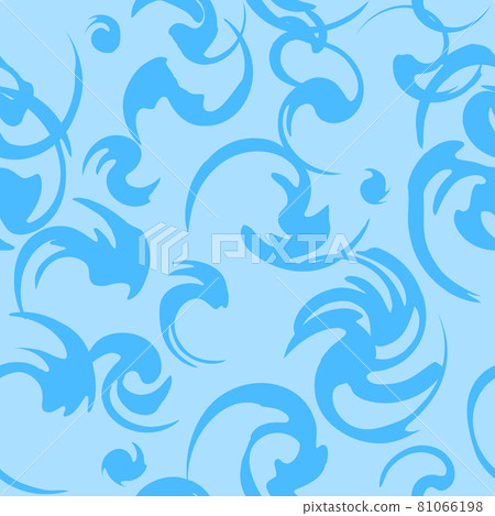 Pattern Handwritten style_Swirl pattern_Light... - Stock Illustration ...