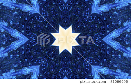 beige star on blue star background with rough... - Stock Illustration ...