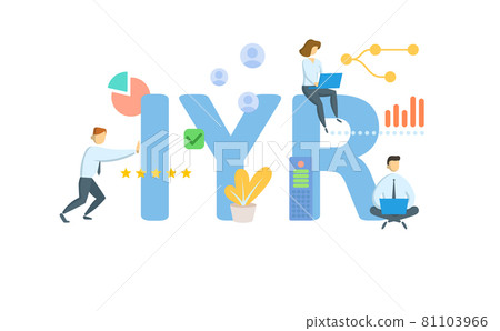 IYR, In Year Revenue. Concept with keyword,... - Stock Illustration ...