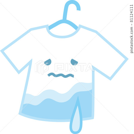 Laundry_does not dry - Stock Illustration [81124111] - PIXTA