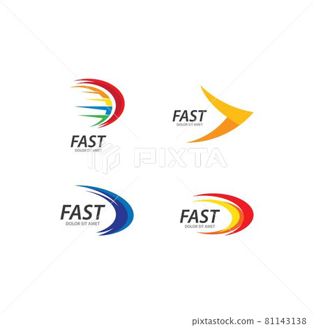 Faster illustration - Stock Illustration [81143138] - PIXTA