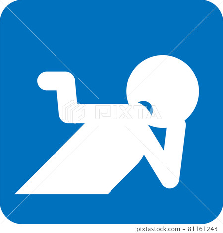Tired pictogram - Stock Illustration [81161243] - PIXTA