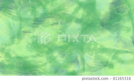 Green Japanese paper style background material - Stock Illustration ...