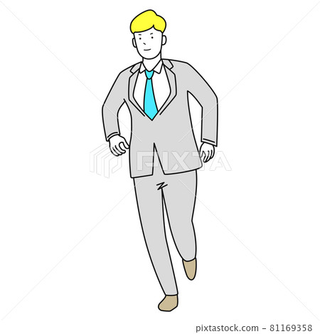 Running suit men - Stock Illustration [81169358] - PIXTA