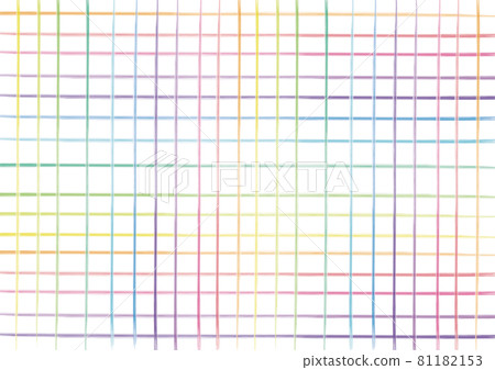 Check background drawn with colored pencils - Stock Illustration ...