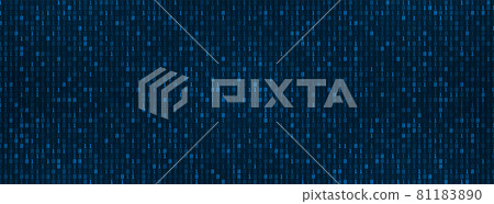 Digital binary code data background, computer... - Stock Illustration ...