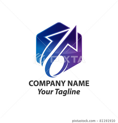 Business trend - vector logo template concept... - Stock Illustration ...