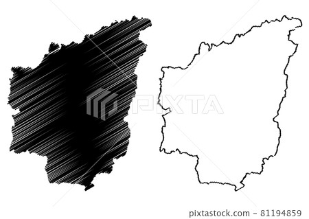 Nantou County (Administrative divisions of... - Stock Illustration ...