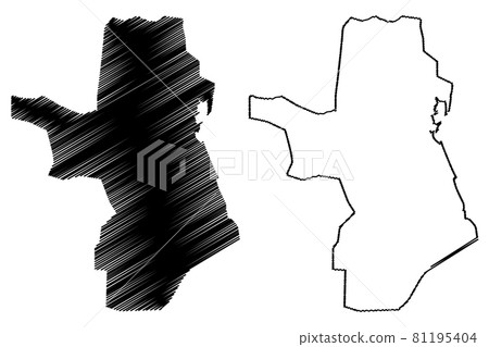 Takeo Province (Kingdom of Cambodia, Kampuchea,... - Stock Illustration ...