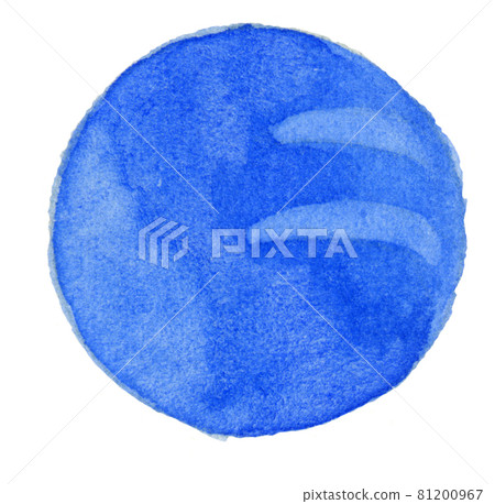 Watercolor: blue planet - Stock Illustration [81200967] - PIXTA