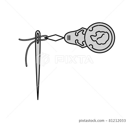 Illustration of how to thread - Stock Illustration [81212033] - PIXTA