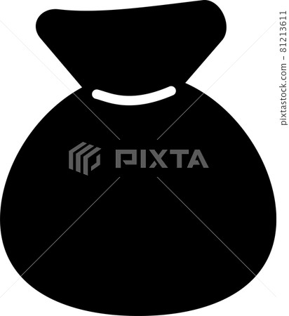 Black bag icon - Stock Illustration [81213611] - PIXTA