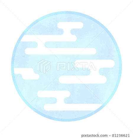Japanese pattern watercolor style Kasumi vector... - Stock Illustration ...