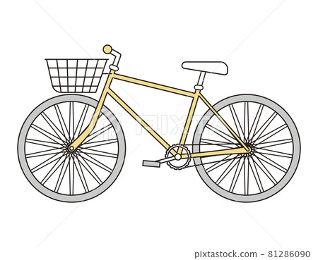 Simple illustration bicycle - Stock Illustration [81286090] - PIXTA