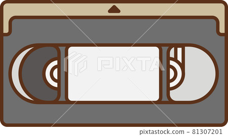 Simple videotape illustration - Stock Illustration [81307201] - PIXTA