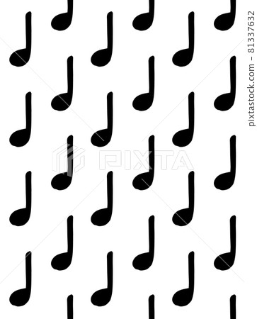 Vector seamless pattern of music note - Stock Illustration [81337632 ...