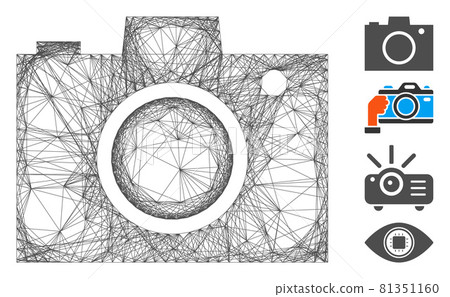 Net Camera Vector Mesh - Stock Illustration [81351160] - PIXTA