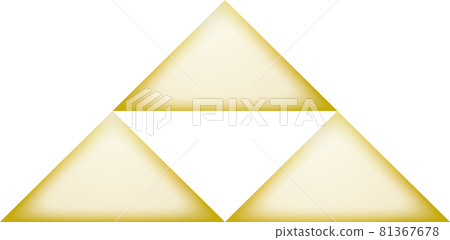 Family crest Hojo scale [golden] - Stock Illustration [81367678] - PIXTA