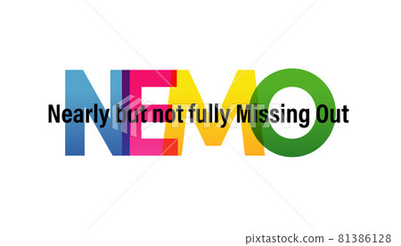 NEMO word vector illustration. Nearly but not...-插圖素材 [81386128] - PIXTA圖庫
