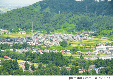 Cityscape of Ojiya City, Niigata Prefecture... - Stock Photo [81429063] - PIXTA