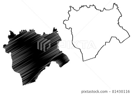 Aktobe Region (Republic of Kazakhstan, Regions... - Stock Illustration ...