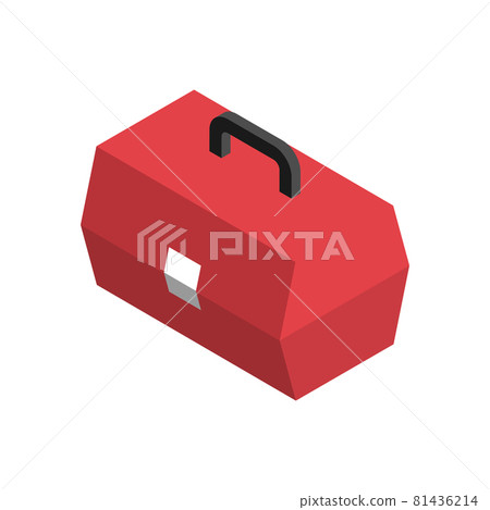 Isometric Tool Box - Stock Illustration [81436214] - PIXTA